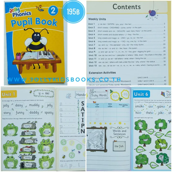 Jolly phonics book 2 N | Lazada.co.th