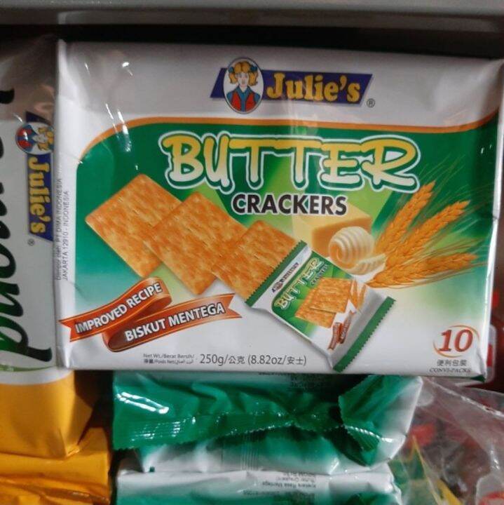 Biskuit Mentega / Julie's Butter / julies butter crackers 250g | Lazada ...