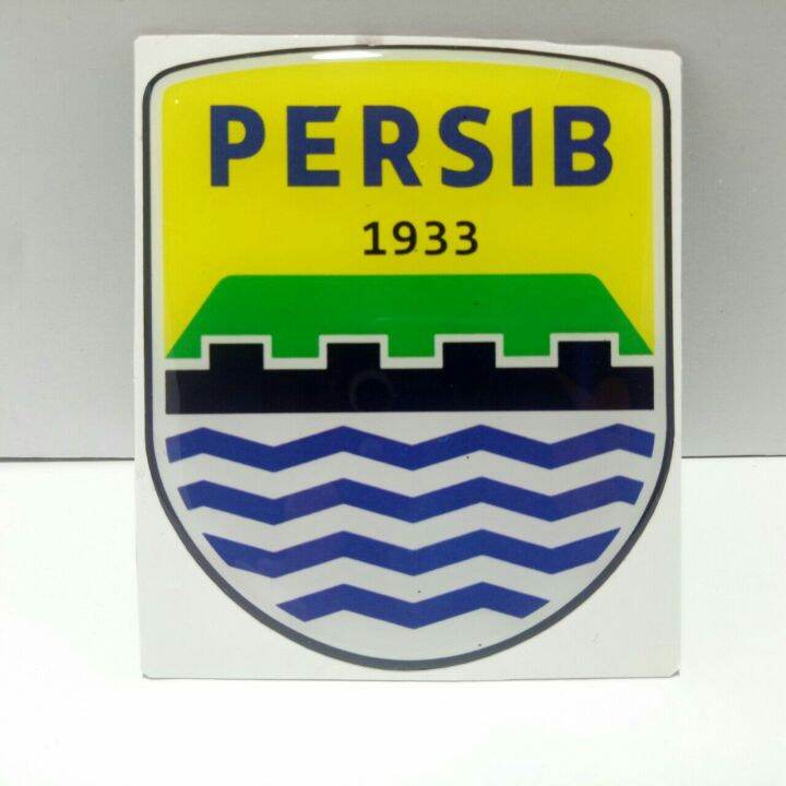 Emblem sticker timbul resin lentur logo persib bandung | Lazada Indonesia