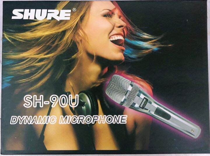 SHURE SH-90U DYNAMIC MICROPHONE WITH FREE MIC FOAM | Lazada PH
