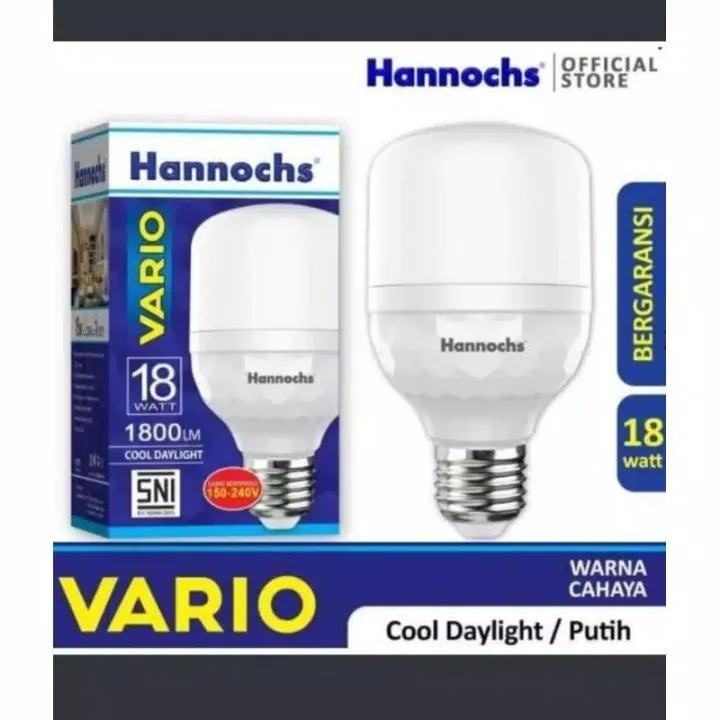 Lampu LED Hannochs VARIO hanok 18w 18 w 18watt 18 watt | Lazada Indonesia