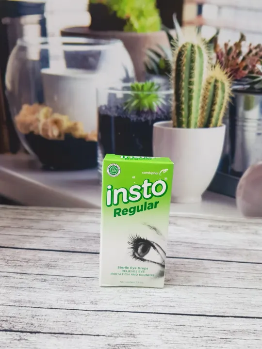 Insto Regular - Tetes mata utk Mata Merah dan Iritasi | Lazada Indonesia