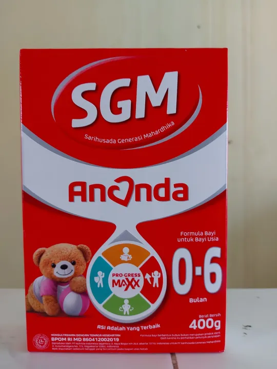 Susu SGM ananda 0-6bulan 400gr | Lazada Indonesia