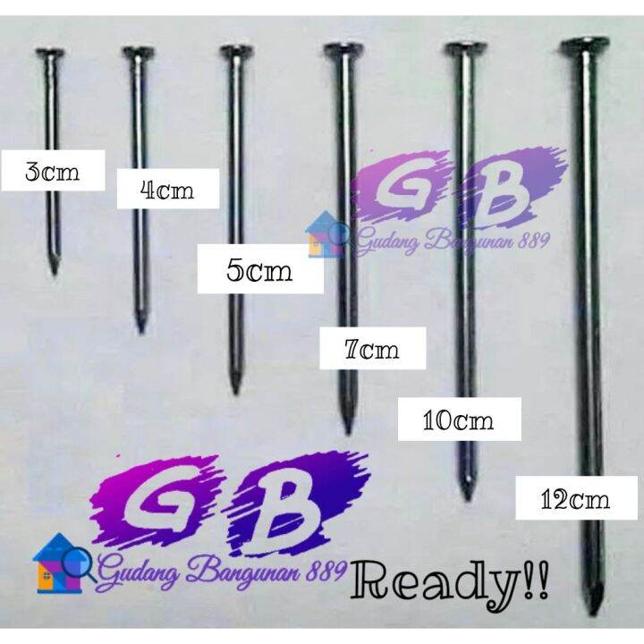 PAKU KAYU 7CM 1KG | Lazada Indonesia