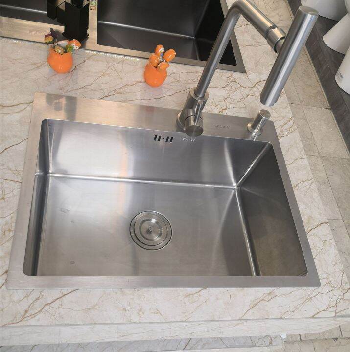 60cm x 45cm x 20cm DIARKIS kitchen sink 304 stainless Undermount sink ...