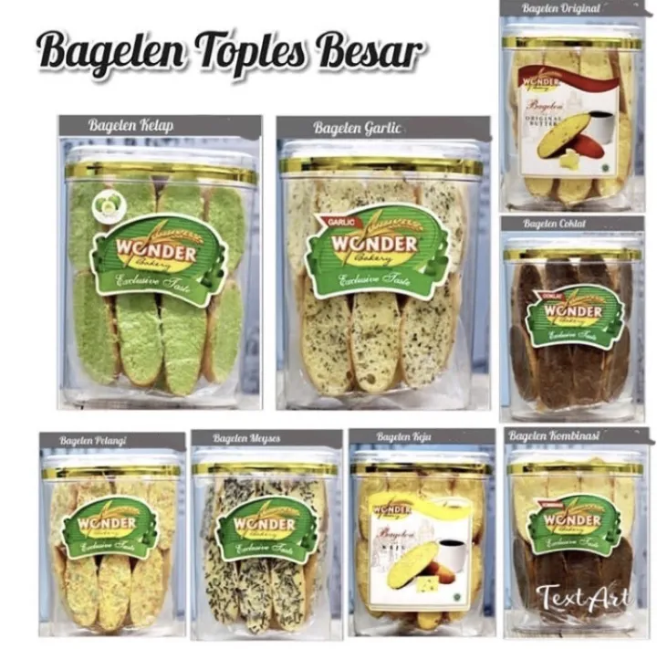 Bagelen Premium Toples Besar Wonder Bakery Solo Salatiga Semarang Jawa ...
