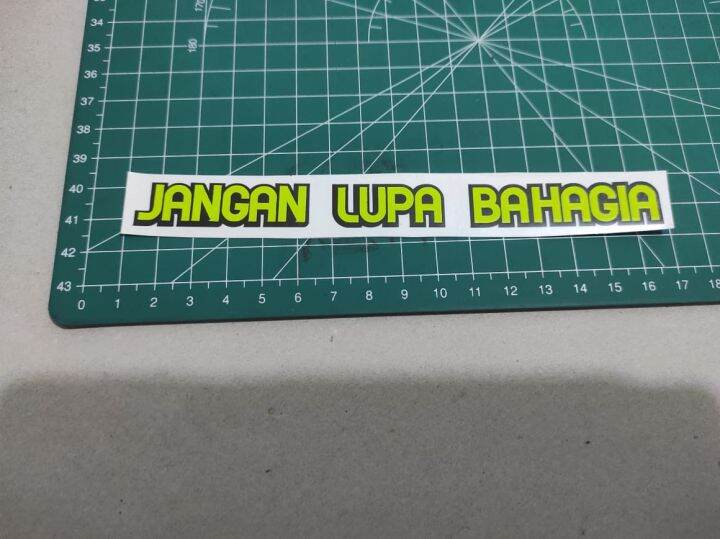 stiker jangan lupa bahagia | Lazada Indonesia