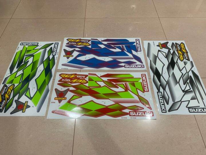 Suzuki rgv rg body sticker | Lazada