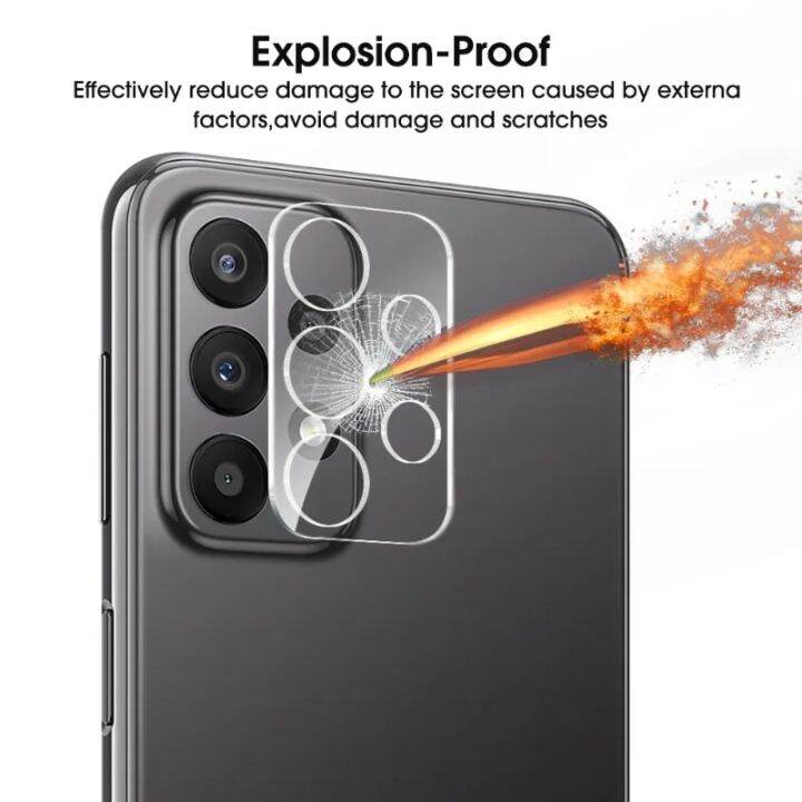 Realme C51 C53 C55 C35 C33 C30 C30s Camera Lens Tempered Glass Full Cover Clear Screen Protector ...