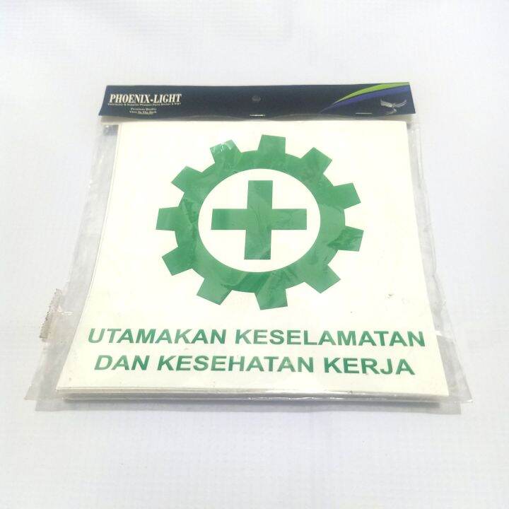 Stiker Rambu Logo K3 15x15 | Lazada Indonesia