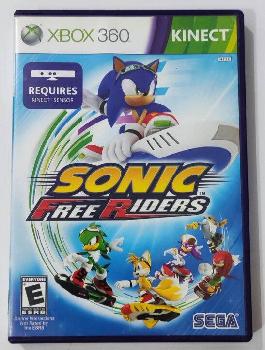 Sonic Free Riders | XBOX 360 Kinect Games | NTSC | Region Free ...