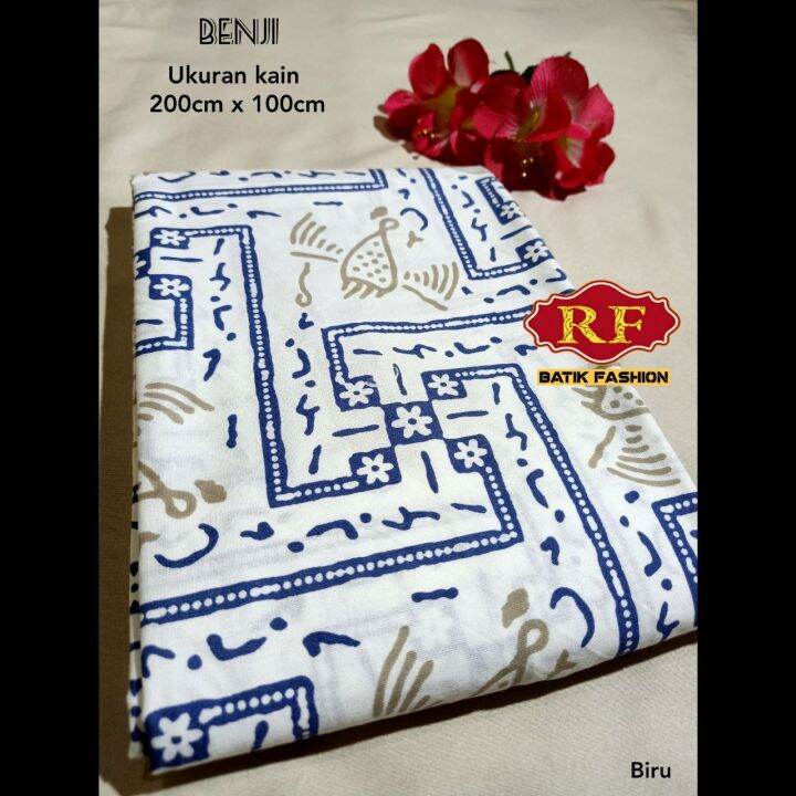 kain batik kotak ikan Benji tejoan | Lazada Indonesia