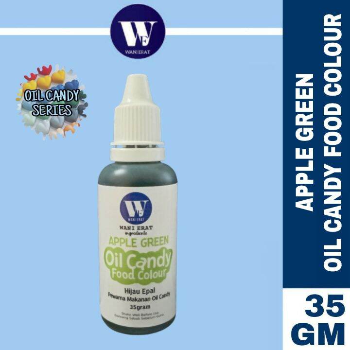 [35GM] APPLE GREEN OIL CANDY FOOD COLOUR | GEL PEWARNA MAKANAN HIJAU ...