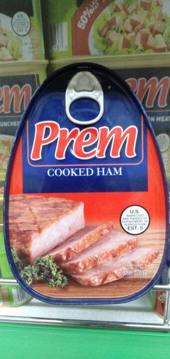 Prem Cooked Ham 454g. | Lazada PH