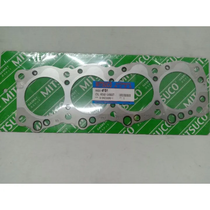 MITSUCO CYLINDER HEAD GASKET ISUZU 4FB1 (STEEL) | Lazada PH