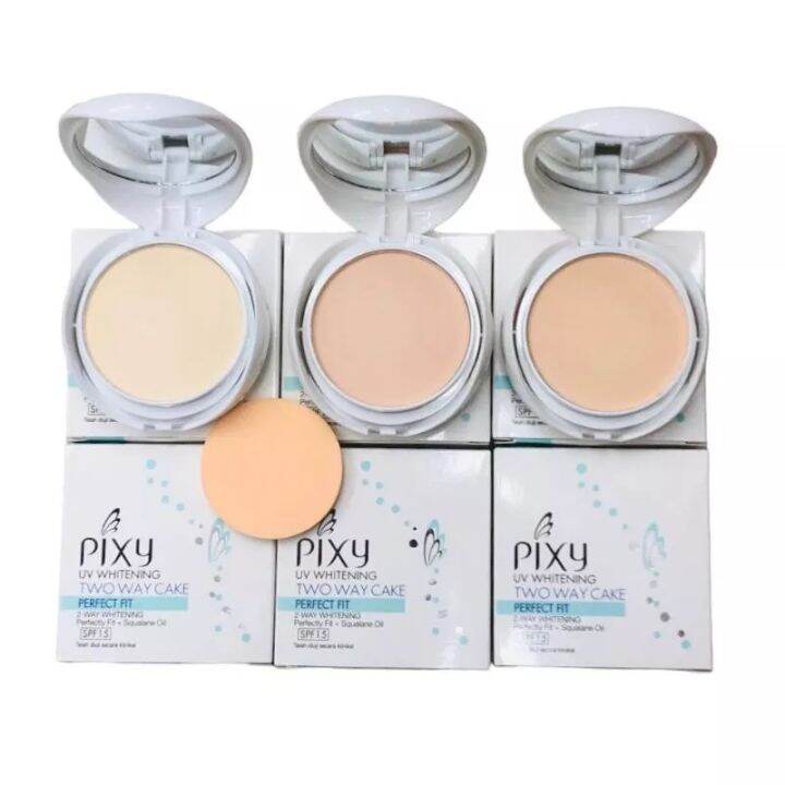 PIXY 2 in 1 COMPACT POWDER | Lazada
