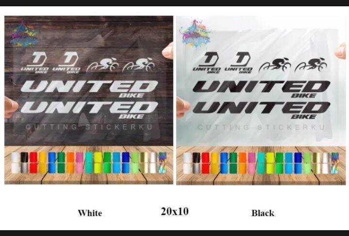 Stiker Sepeda United Bike Cutting sticker Mtb United Bike | Lazada ...