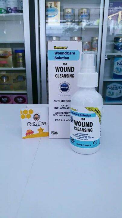 DERMACYN WOUND CLEANSING SPRAY 100ML | Lazada