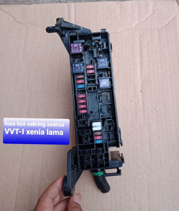 Fuse box sekring avanza,xenia .rush.terios lama tahun 2004 sampai 2011 ...