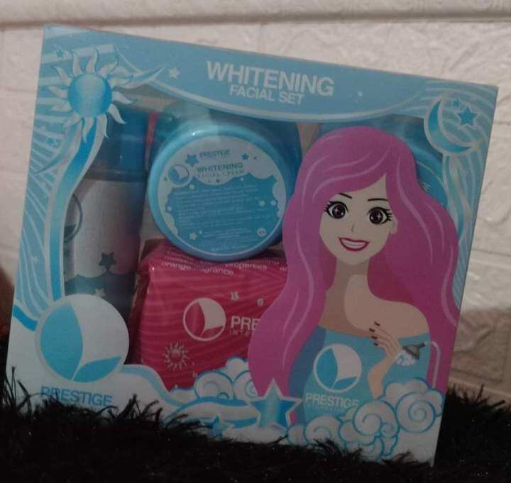 PRESTIGE WHITENING FACIAL SET ( New Package ) | Lazada PH