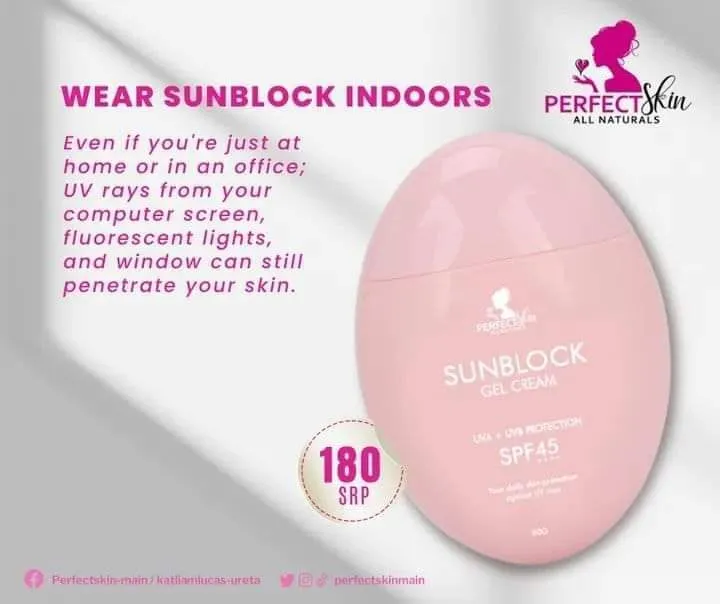 Perfect Skin Sunblock Gel-Cream SPF45 | Lazada PH