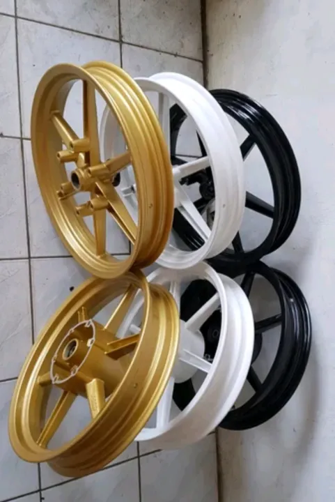 VELG RACING SET ROSSI 250 300 RING 17 NINJA 150 RR PALANG 6 READY WARNA ...