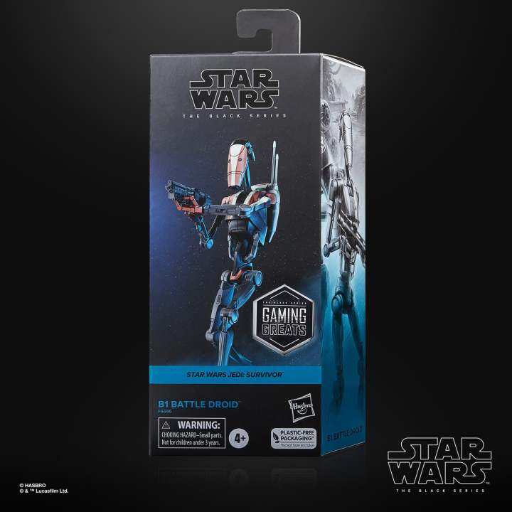 HASBRO STAR WARS BLACK SERIES GAMING GREATS B1 BATTLE DROID ACTION ...