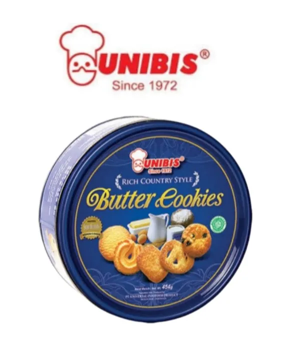 UNIBIS BUTTER COOKIES 454 GRAM,BISKUIT KALENG MURAH 454 GRAM | Lazada ...