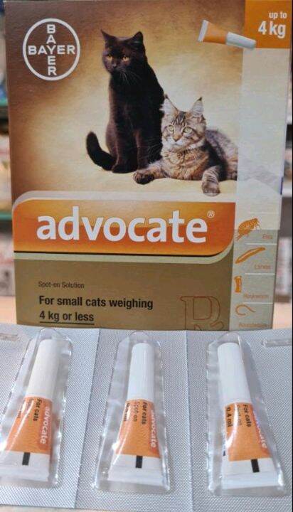 ADVOCATE CAT SPOT ON CAT (3pipettes) | Lazada PH