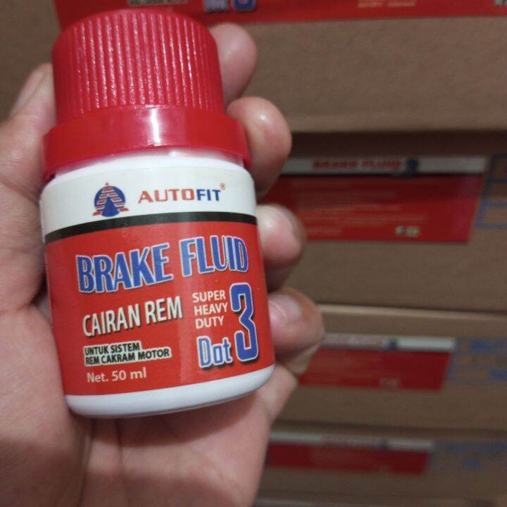 BRAKE FLUID DOT 3 AUTOFIT 50ml/MINYAK REM CAKRAM/MINYAK REM MOTOR/MINYAK REM MOTOR YAMAHA/MINYAK ...