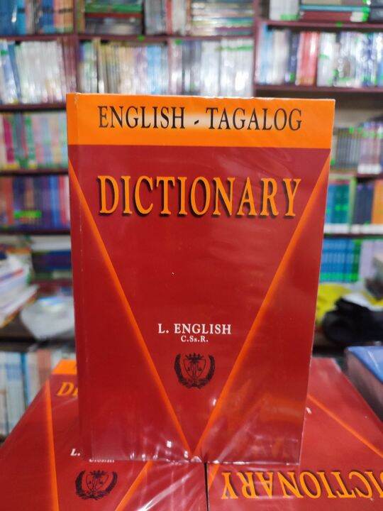 English Tagalog Dictionary By L.English | Lazada PH