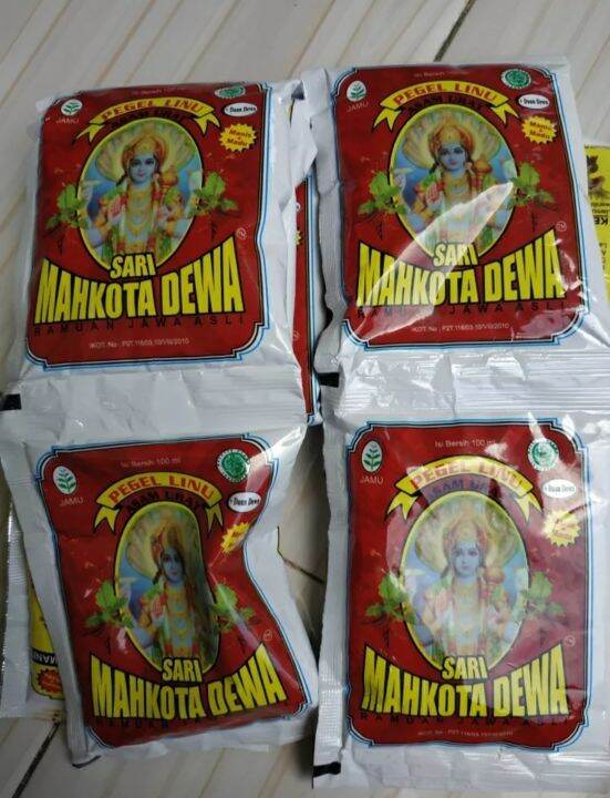 1 Dus Isi 144 Sachet Jamu Sari Mahkota Dewa/ Jamu Tradisional / Jamu ...