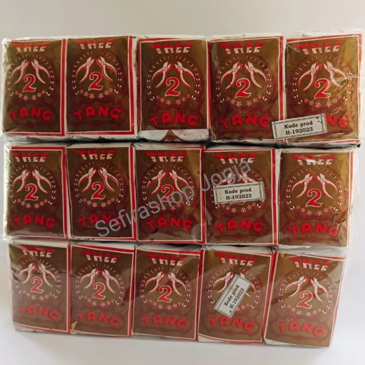 TEH 2 TANG HIJAU / THEE 2 TANG 40 DAN 80 GRAM | Lazada Indonesia