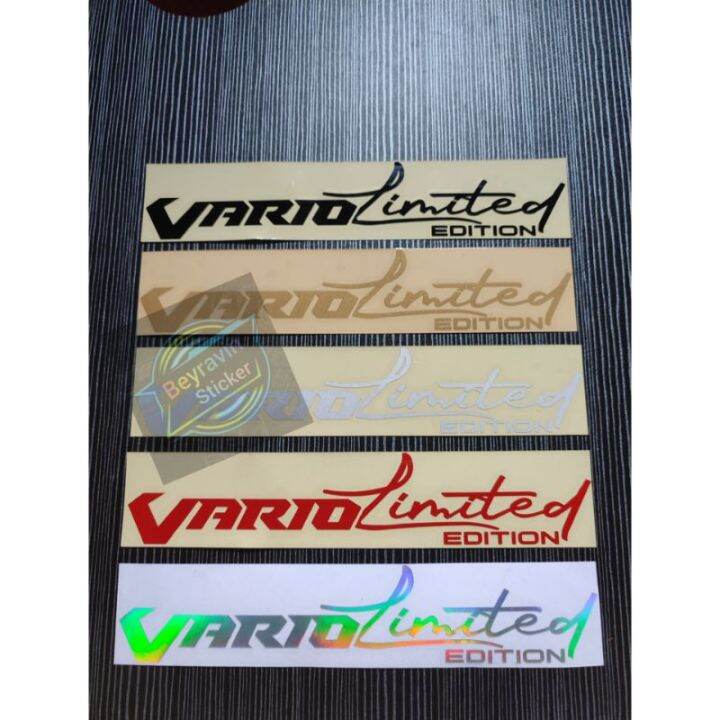 STIKER VARIO STICKER VARIO LIMITED EDITION CUTTING | Lazada Indonesia