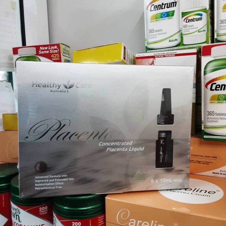 Healthy Care Concentrated Placenta Liquid 10ml 6 Pack | Lazada.co.th