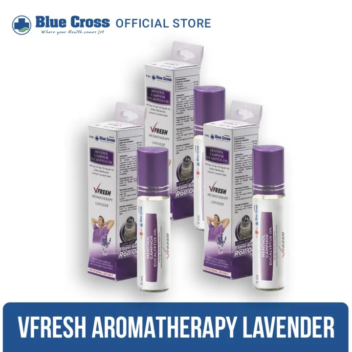Vfresh Aromatherapy Oil Roll On (Lavender Scent) | Lazada PH