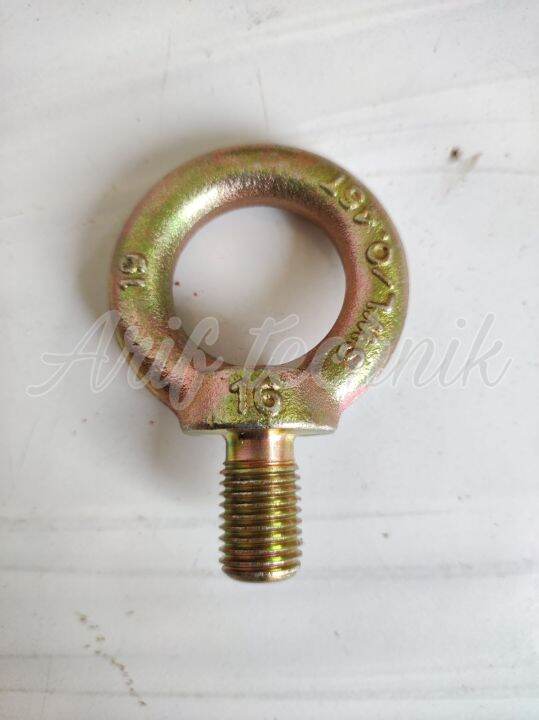 Eye bolt m16 / mata baut gantung 16mm | Lazada Indonesia