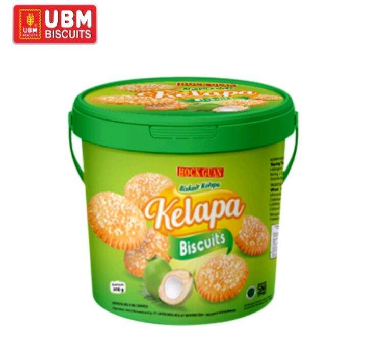 Biskuit kaleng rasa kelapa UBM 300 gram | Lazada Indonesia