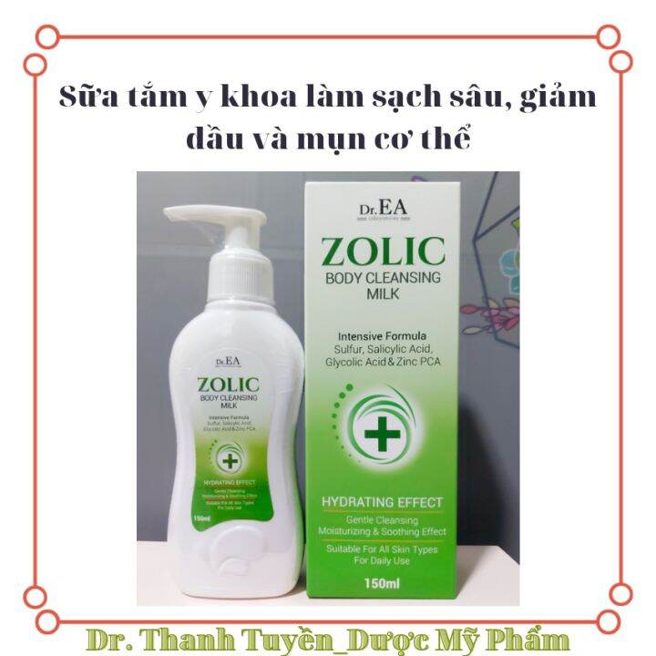 Sữa tắm y khoa ZOLIC body Cleansing Milk 150ml | Lazada.vn