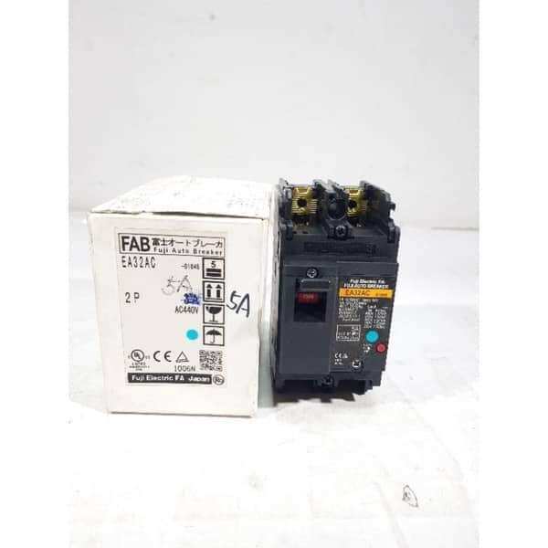 Circuit Breaker 5A 2Pole EA32AC FUJI(Original Made in Japan)BRANDNEW ...