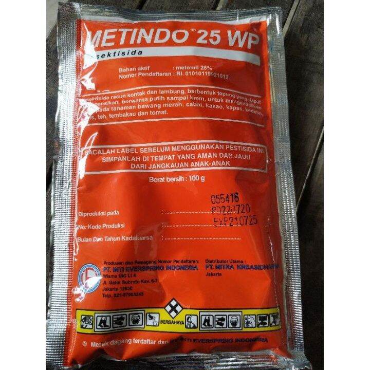 insektisida metindo 25 wp 100g | Lazada Indonesia
