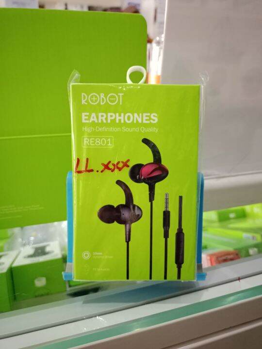 Robot Earphones RE801 plasmaponsel | Lazada Indonesia