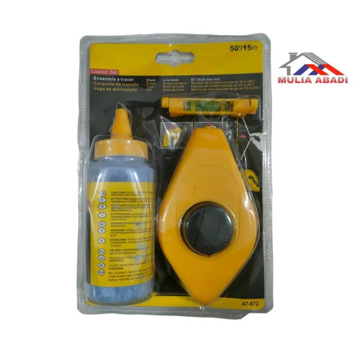 BENANG SIPATAN UKURAN TUKANG SET/SIPATAN BENANG UKUR SET | Lazada Indonesia