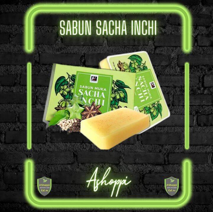 [ORIGINAL HQ] SABUN MUKA SACHA INCHI BY AI GLOBAL | Lazada
