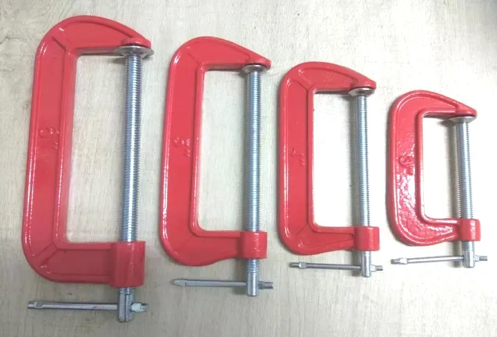 G clamp wood clamp fixed C with Dg rocker table g word G lock(3inch, 4 ...