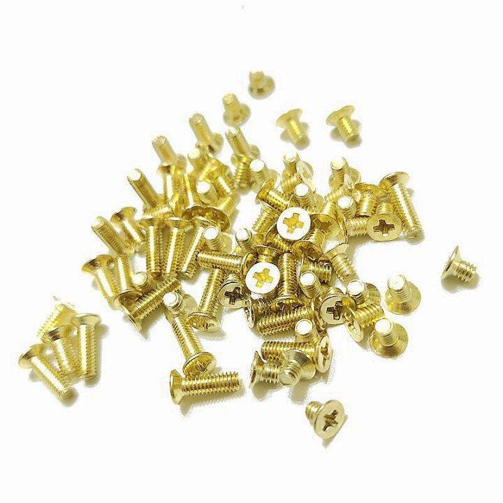 Luggage Accessories Hardware Screw Leather Hardware Thick M2.5 Golden ...