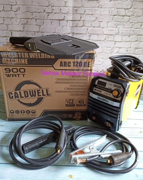 CALDWELL ARC 120 GE Inverter Mesin Trafo Las Welding Machine Digital 900 Watt | Lazada Indonesia