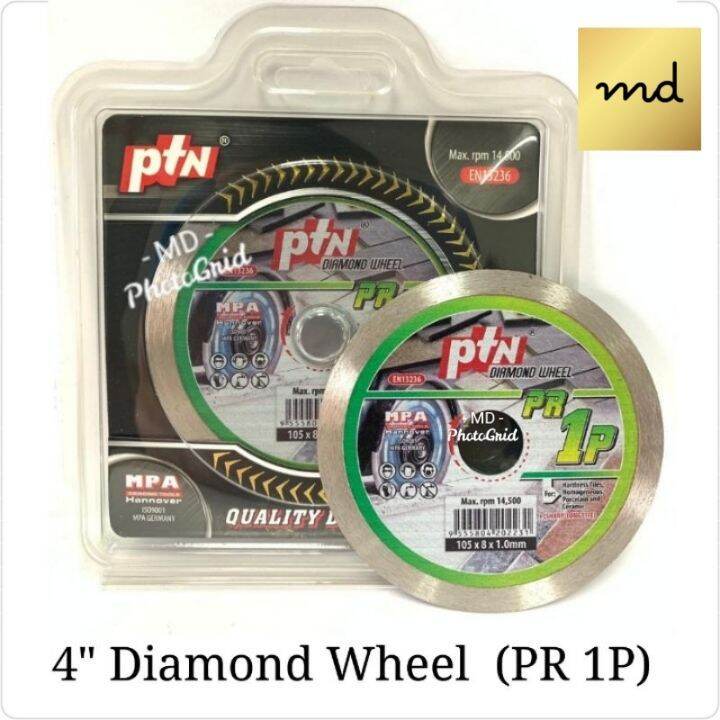 PTN 4 inches Diamond Wheel Diamond Disc for Cutting Hardness Tiles ...