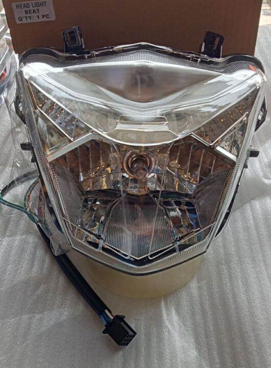 HEADLIGHT assy HONDA BEAT fi V2 | Lazada PH