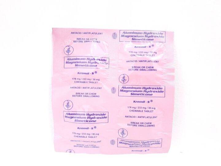 Kremil-S tab 20s | Lazada PH